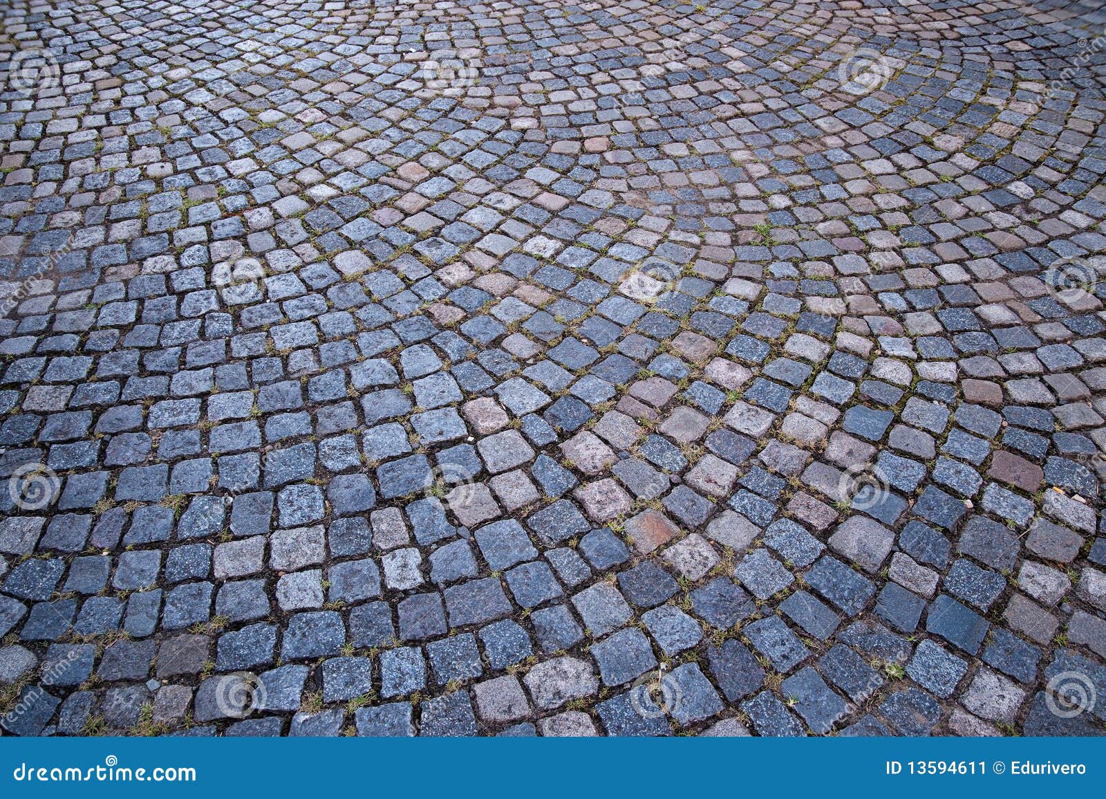 Old cobblestone street stock image. Image of ground, stone - 13594611