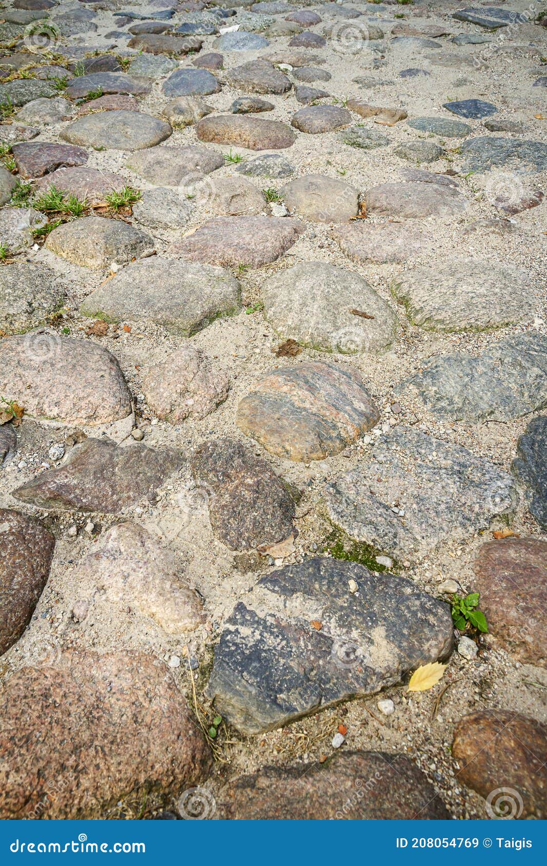 Old Cobblestone Texture Background Stock Image - Image of paved ...