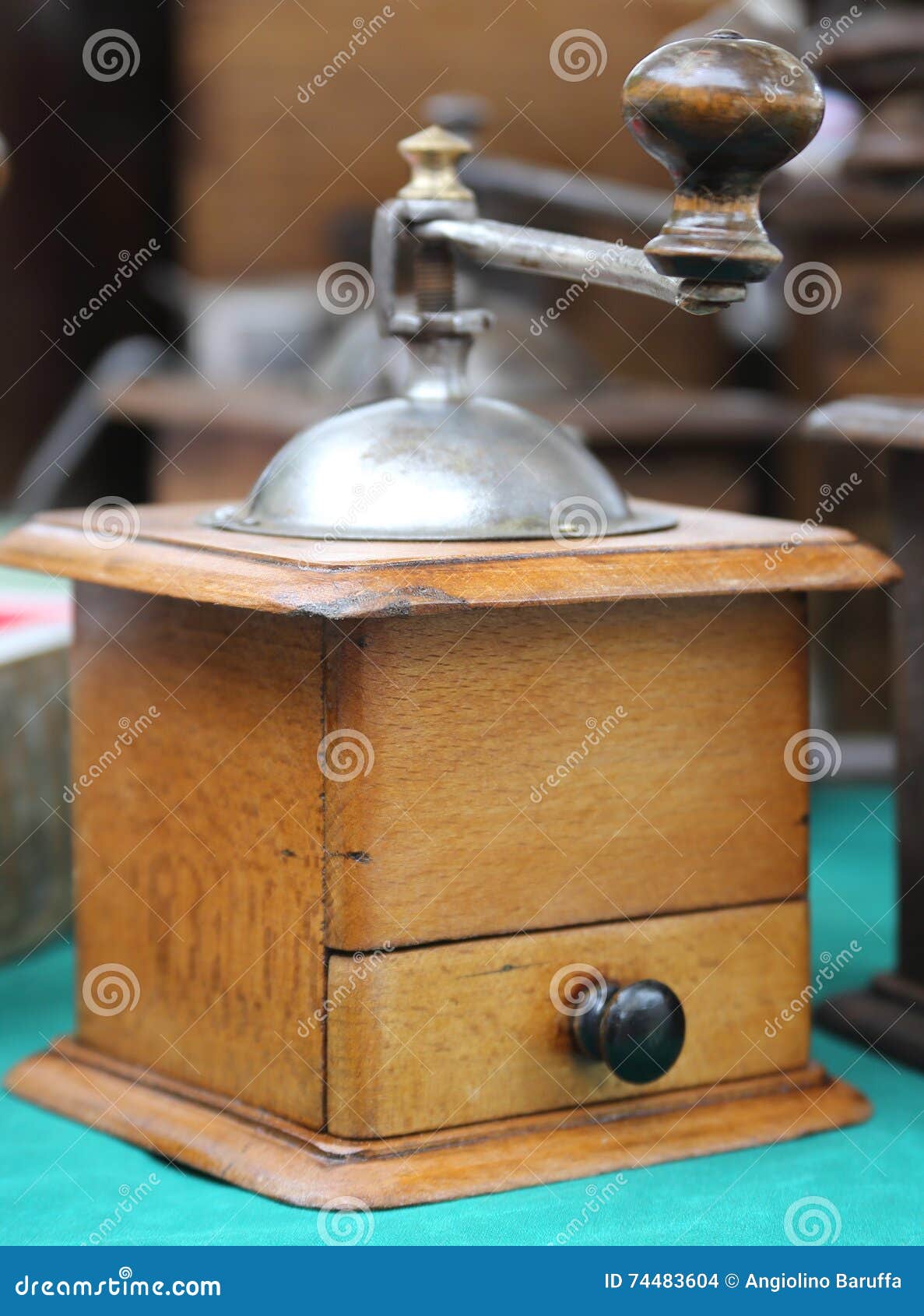 Old coffee grinds stock photo. Image of wood, grinder - 74483604