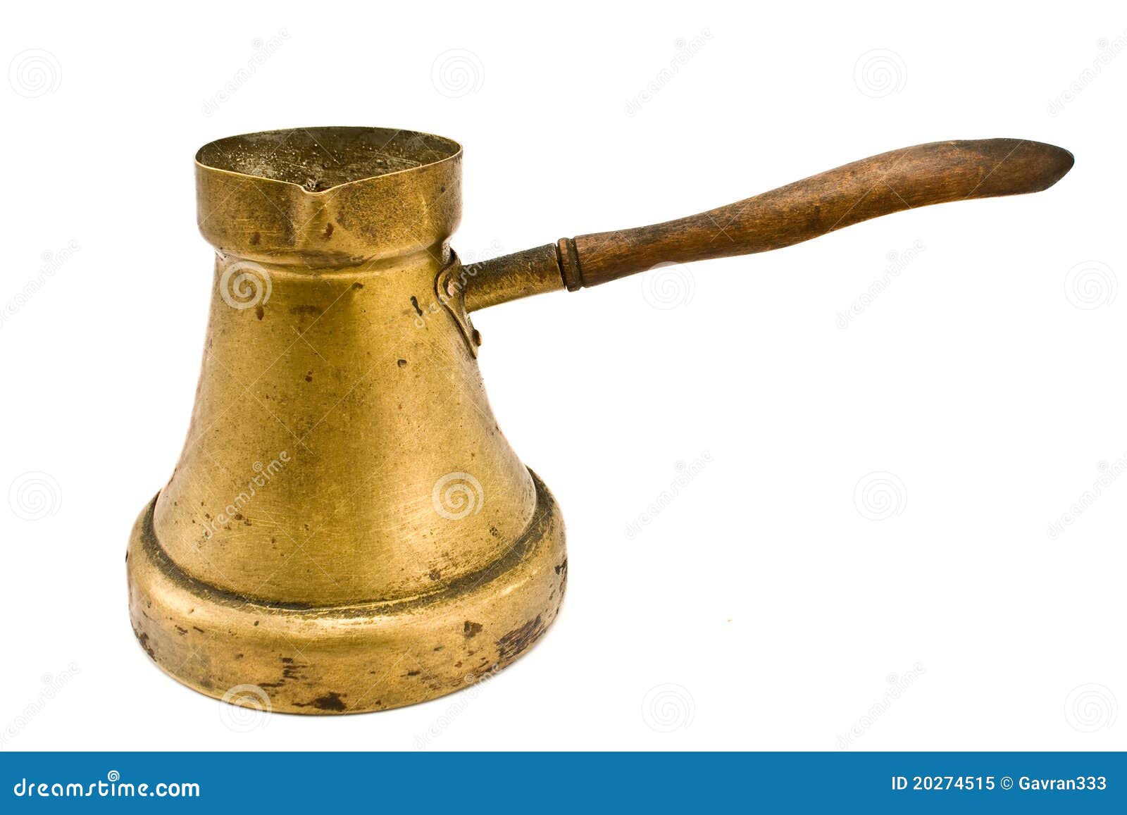 Old coffee pot stock image. Image of copper, brass, dirty - 20274515