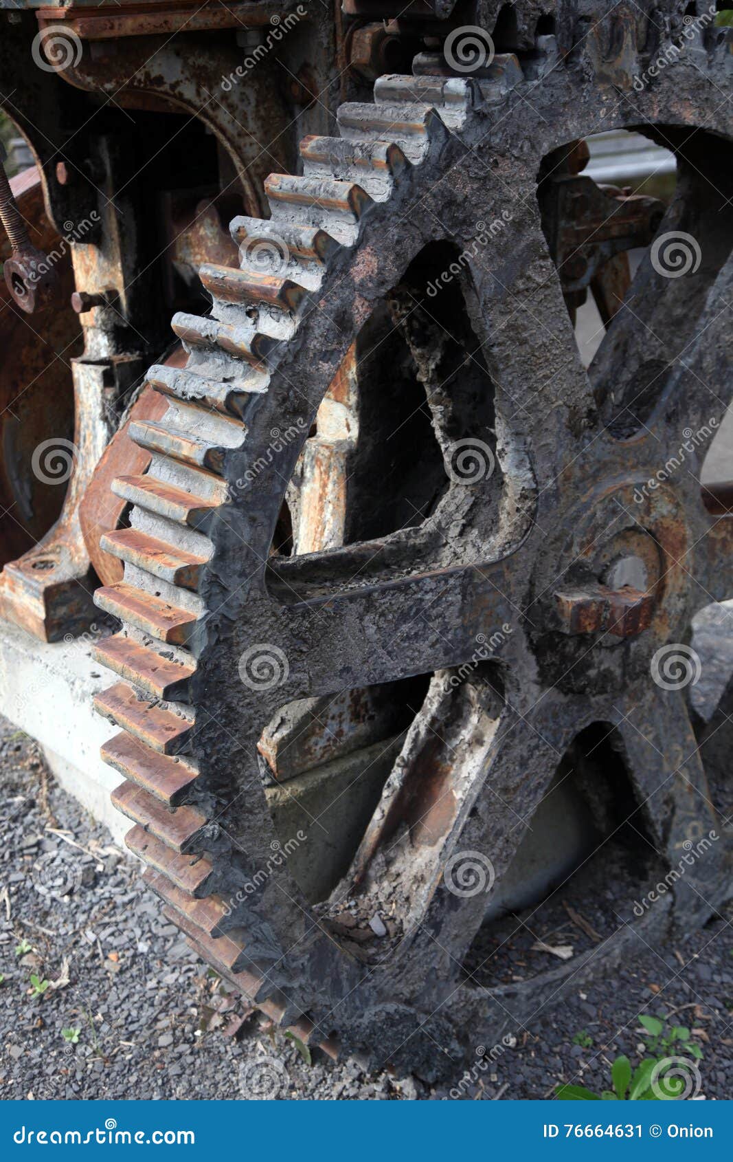 Old cog wheel stock image. Image of circle, equipment - 76664631