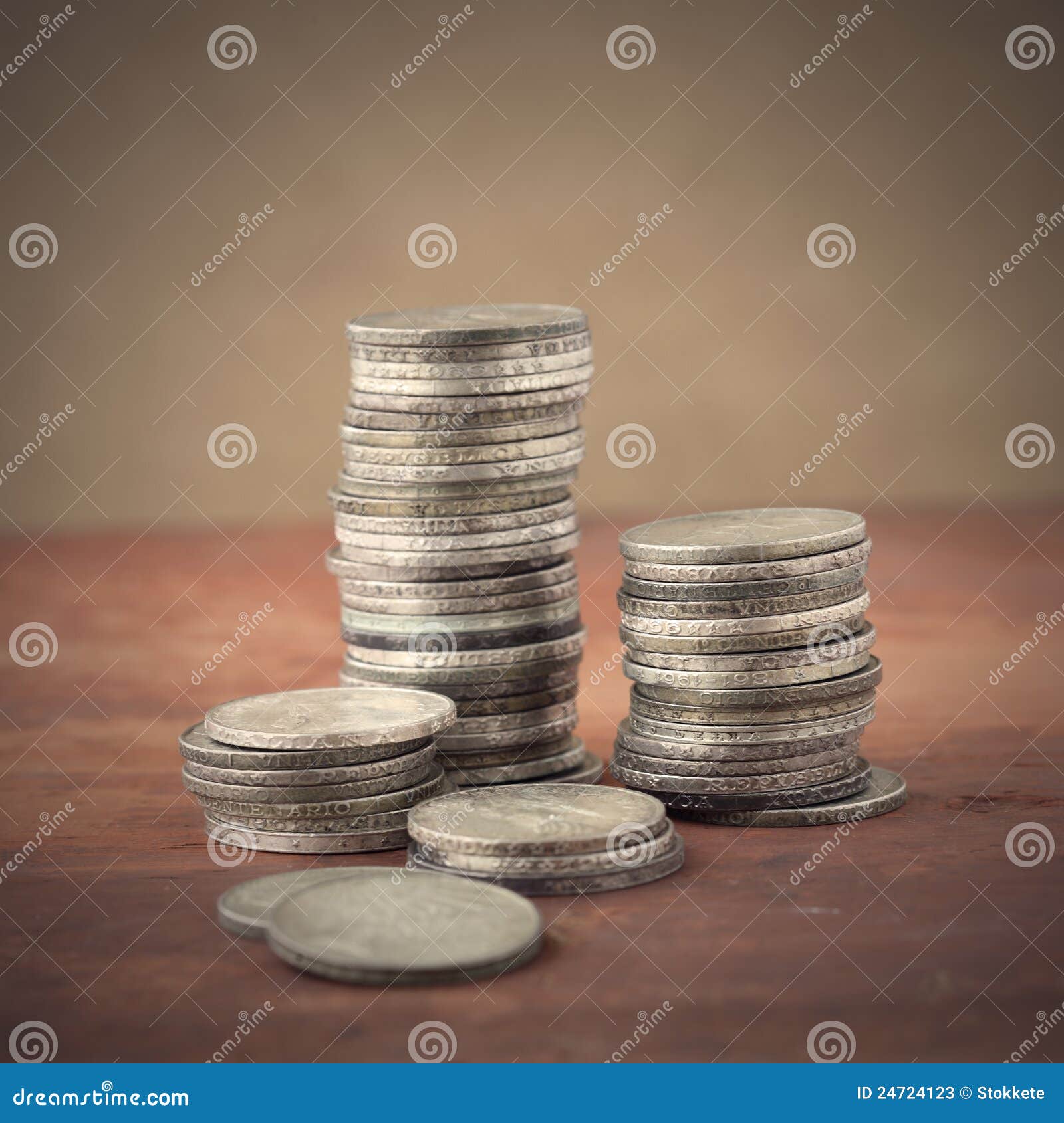Old coins stock image. Image of stack, dusty, finance - 24724123