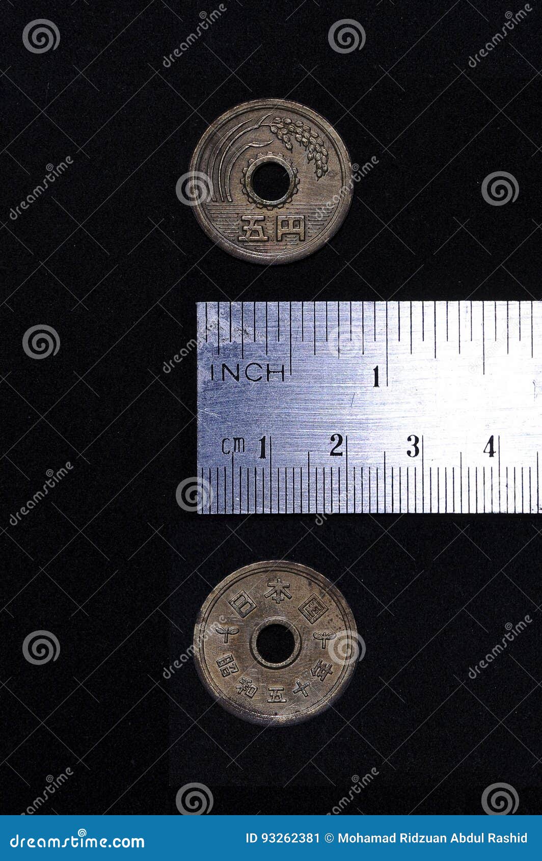 Old Coins stock image. Image of objects, ruler, size - 93262381