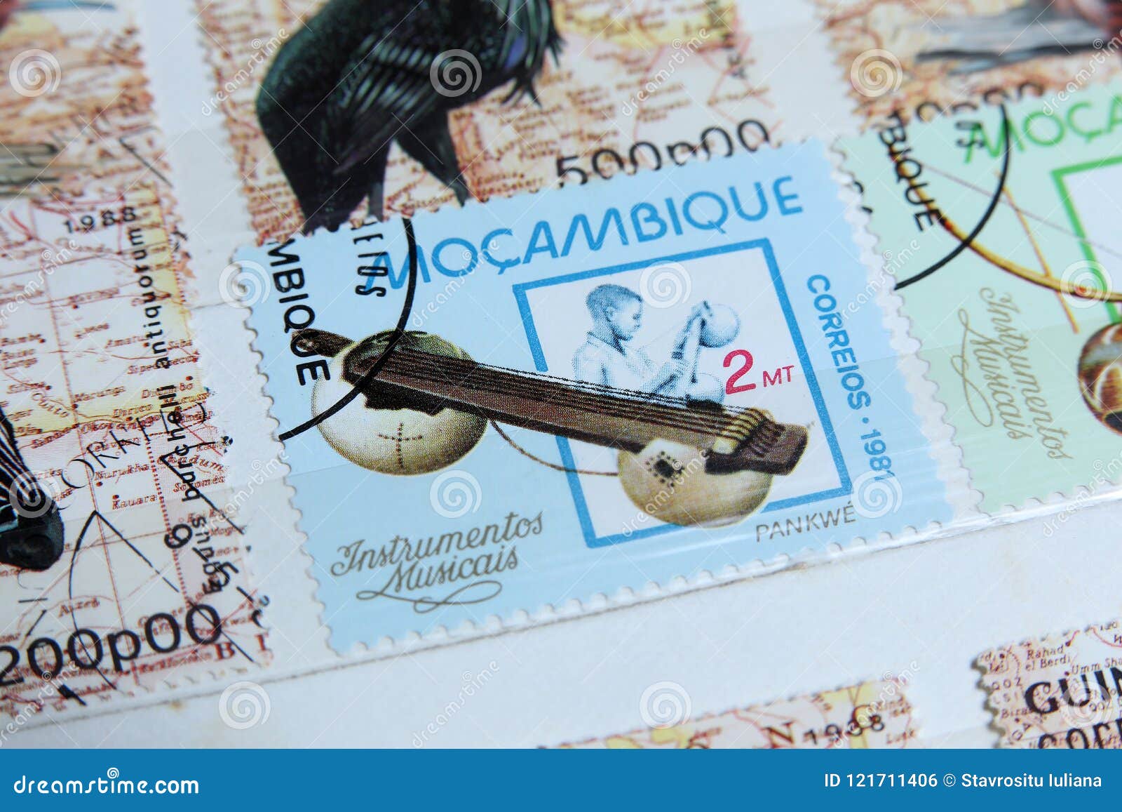Postage Stamps, Musical Instruments Editorial Photo - Image of arts ...
