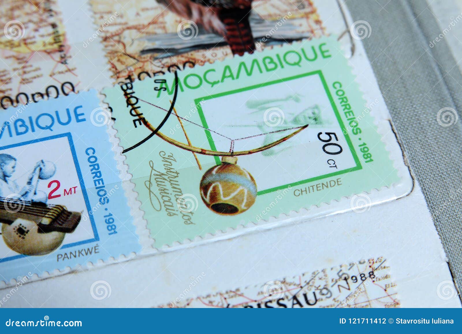 Postage Stamps, Musical Instruments Editorial Photography - Image of ...