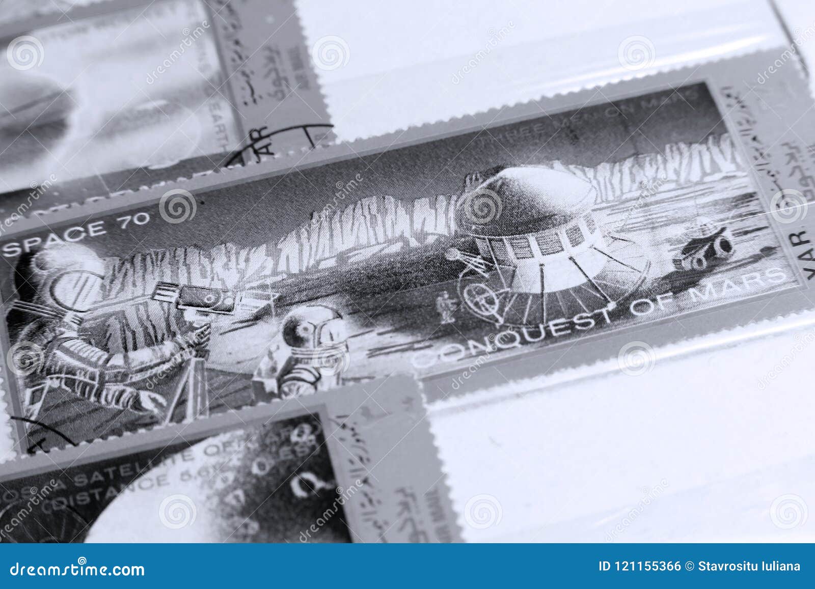 Postage stamps, Space ship editorial photo. Image of travel - 121155366