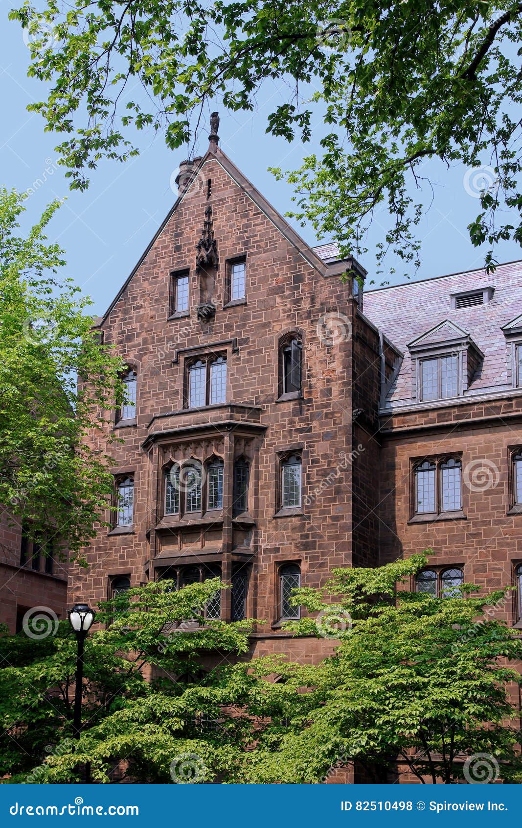 Old college building stock photo. Image of leafy, exterior - 82510498