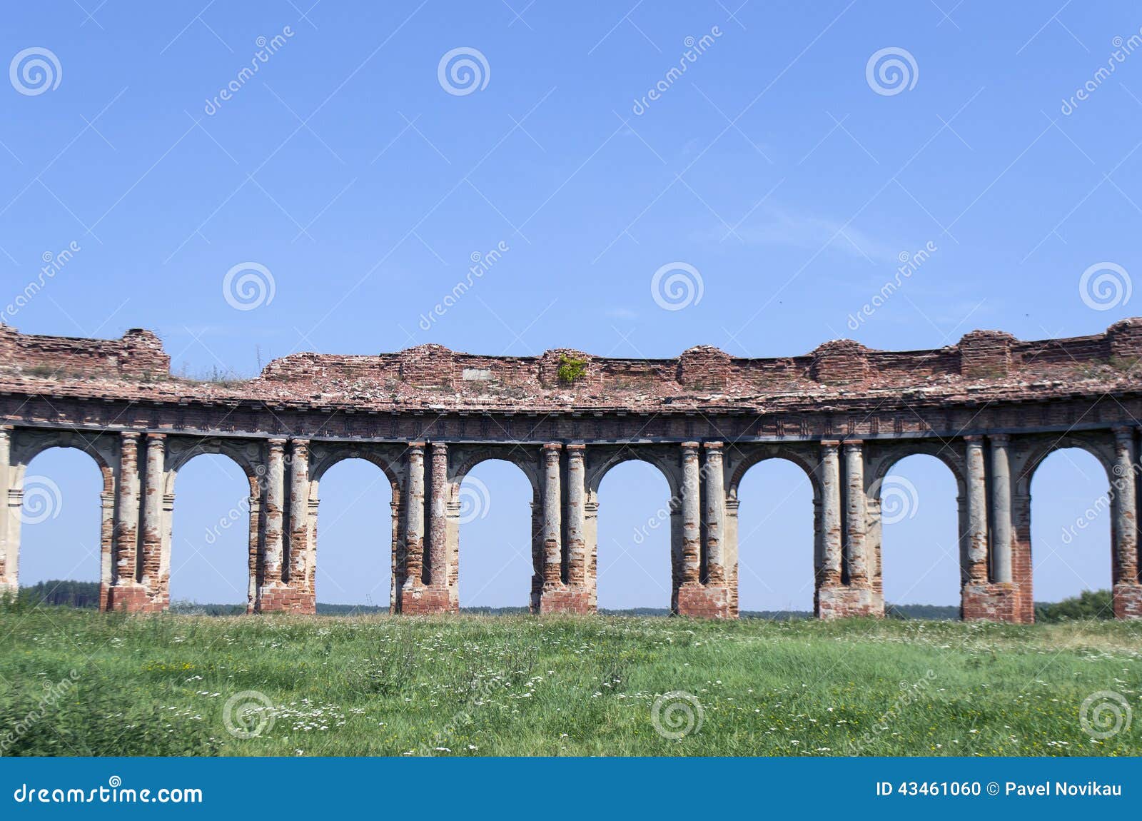 Old colonnade stock photo. Image of palace, ruins, window - 43461060
