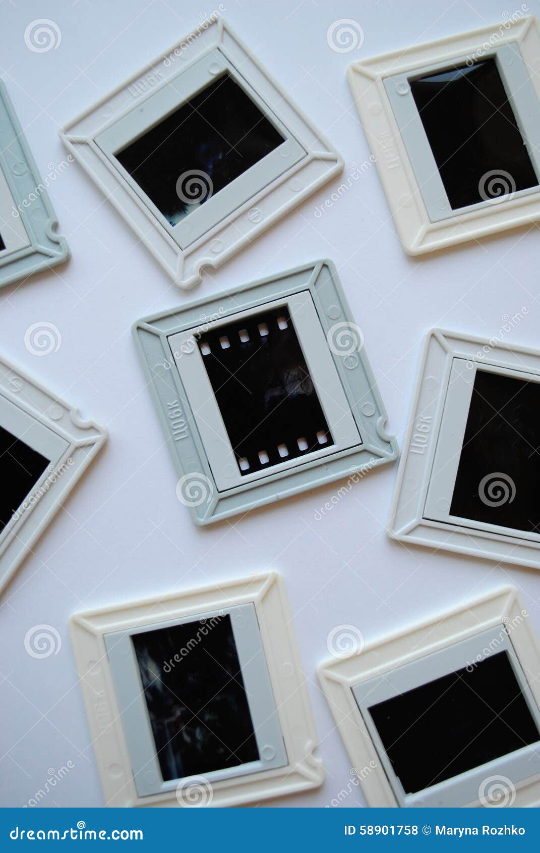 Old color slides stock photo. Image of colorslide, filmtransparency ...