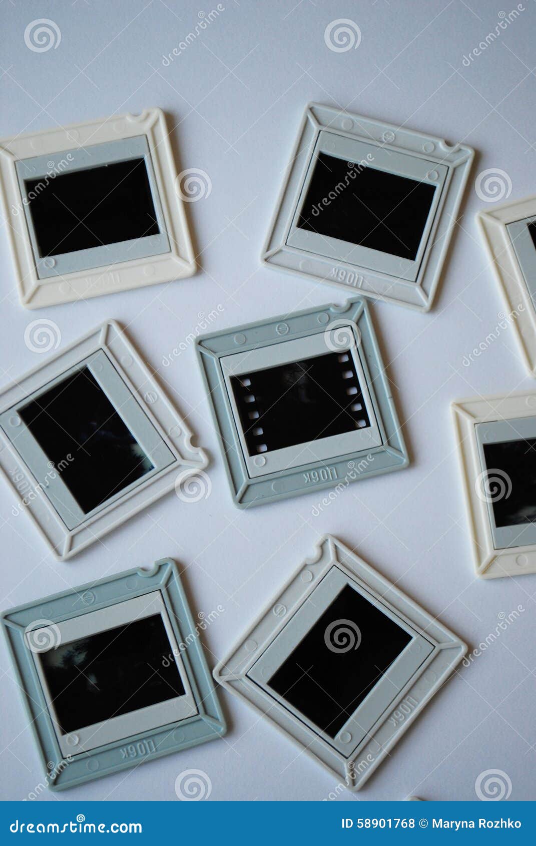 Old color slides stock photo. Image of filmstock, retro - 58901768