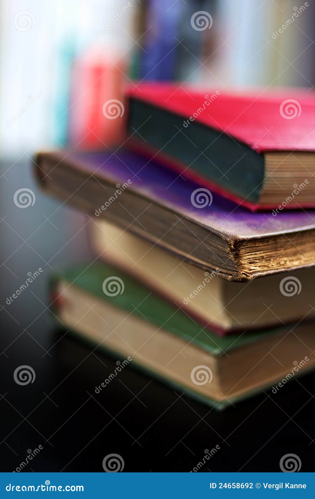 Old Colorful Books stock photo. Image of reading, cover - 24658692