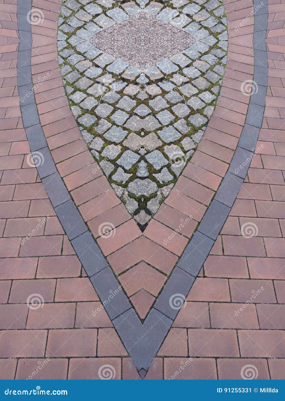 Old Colorful Pavement Abstract Stock Image - Image of stone, colorful ...