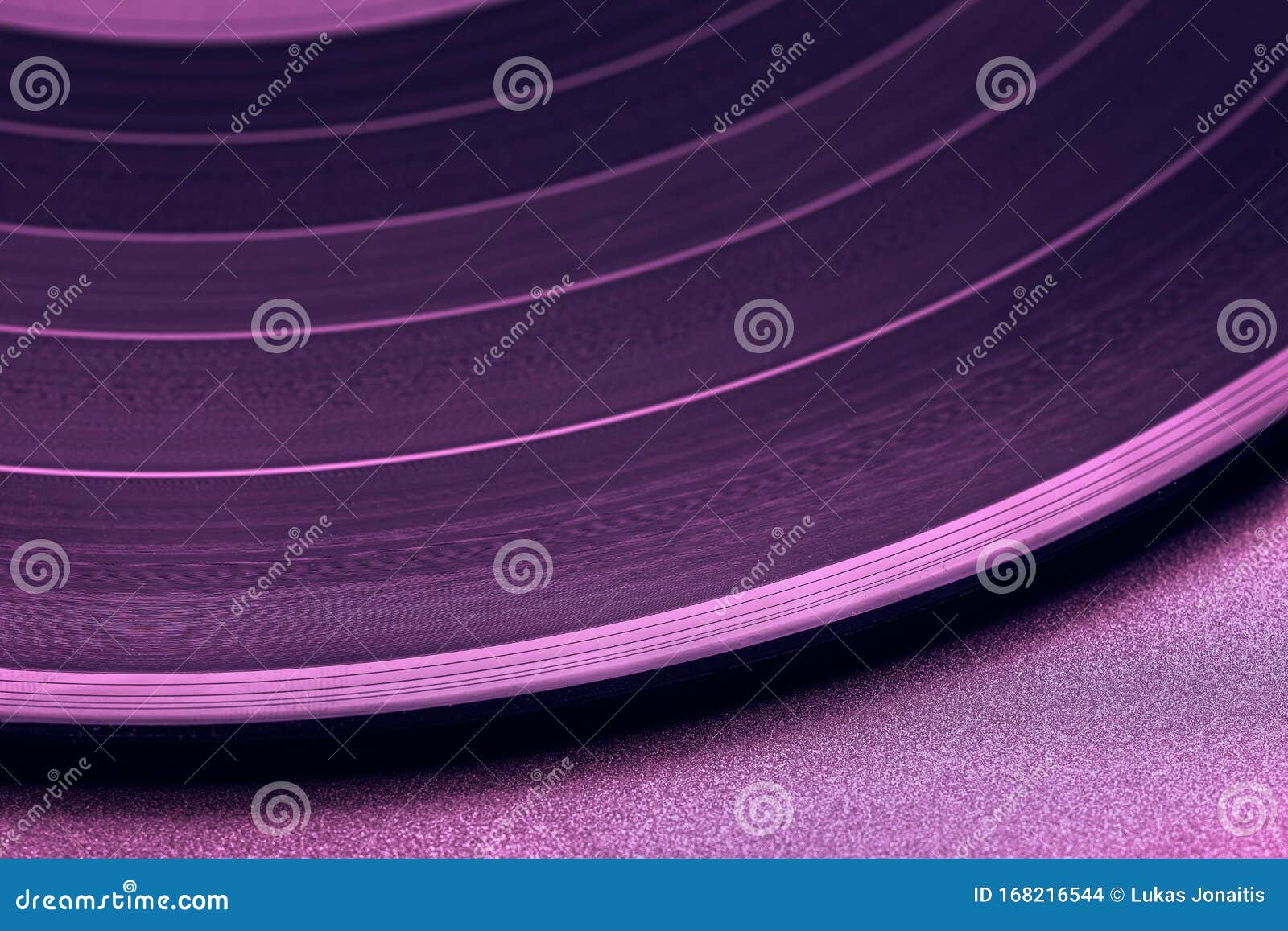 Red Vynil Disc Is Being Played Stock Photo | CartoonDealer.com #140105016