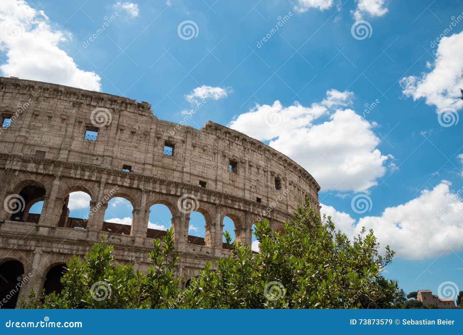 Old Colosseum in Rome Italy Stock Image - Image of city, arch: 73873579