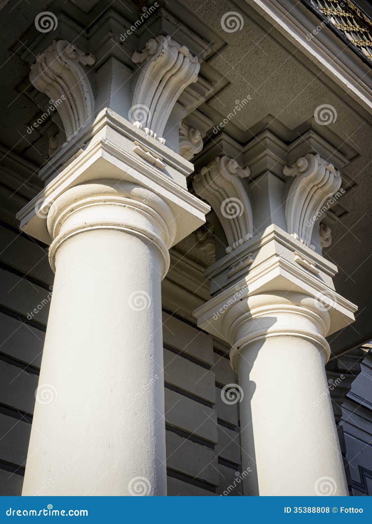Old columns stock photo. Image of elegance, ornate, backgrounds - 35388808