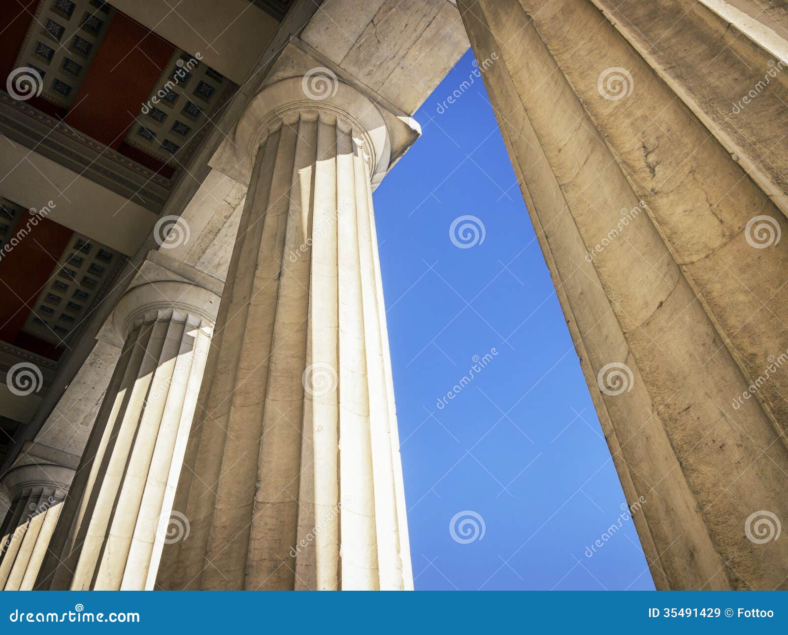 Old columns stock image. Image of history, exterior, detail - 35491429