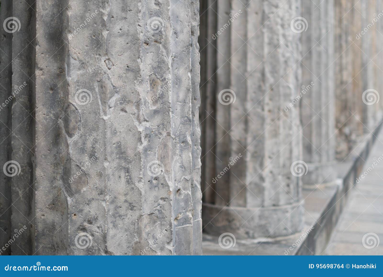 Old Columns Historic Architecture , Pillars Closeup Stock Photo - Image ...