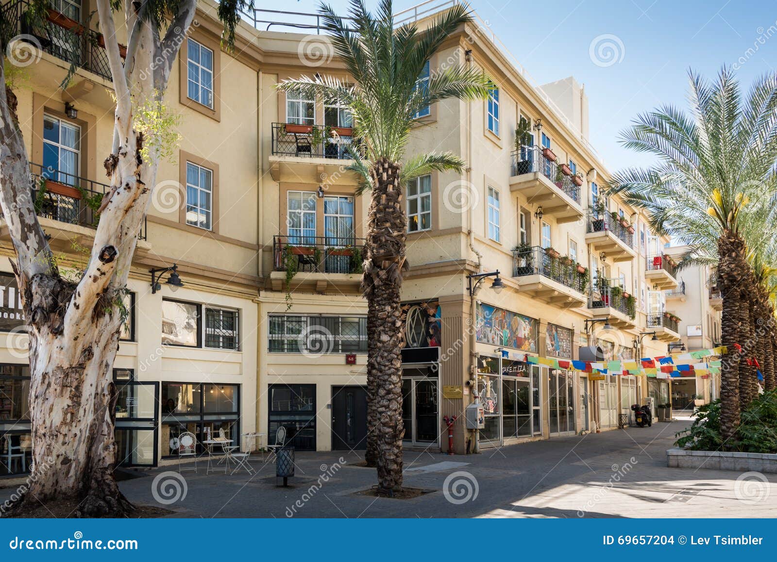 The Old Commercial Center in Haifa Editorial Stock Image - Image of ...