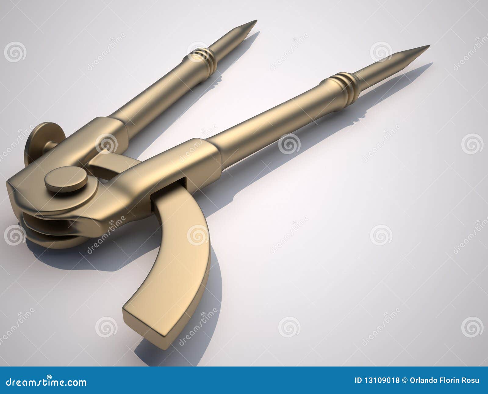 Old compas stock illustration. Illustration of equipment - 13109018