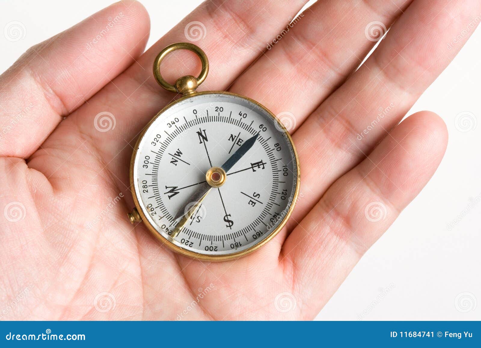 Old Compass stock image. Image of white, holding, equipment - 11684741