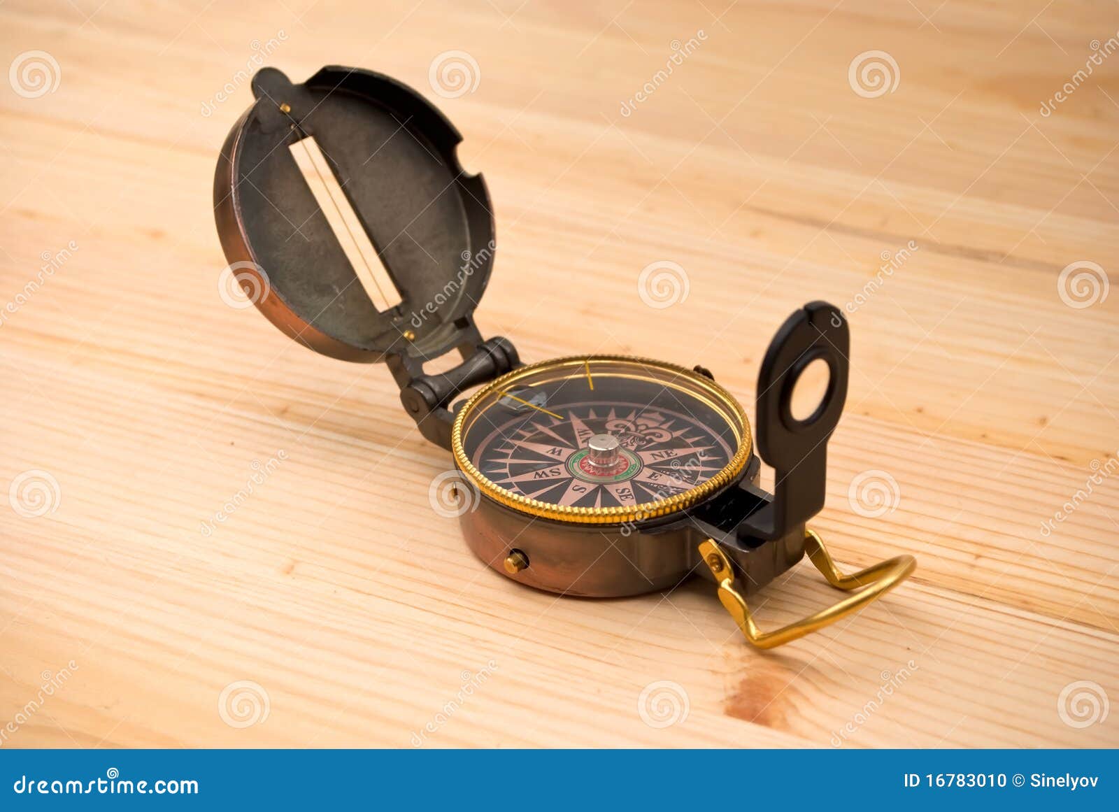 Old compass stock photo. Image of vintage, nautical, closeup - 16783010