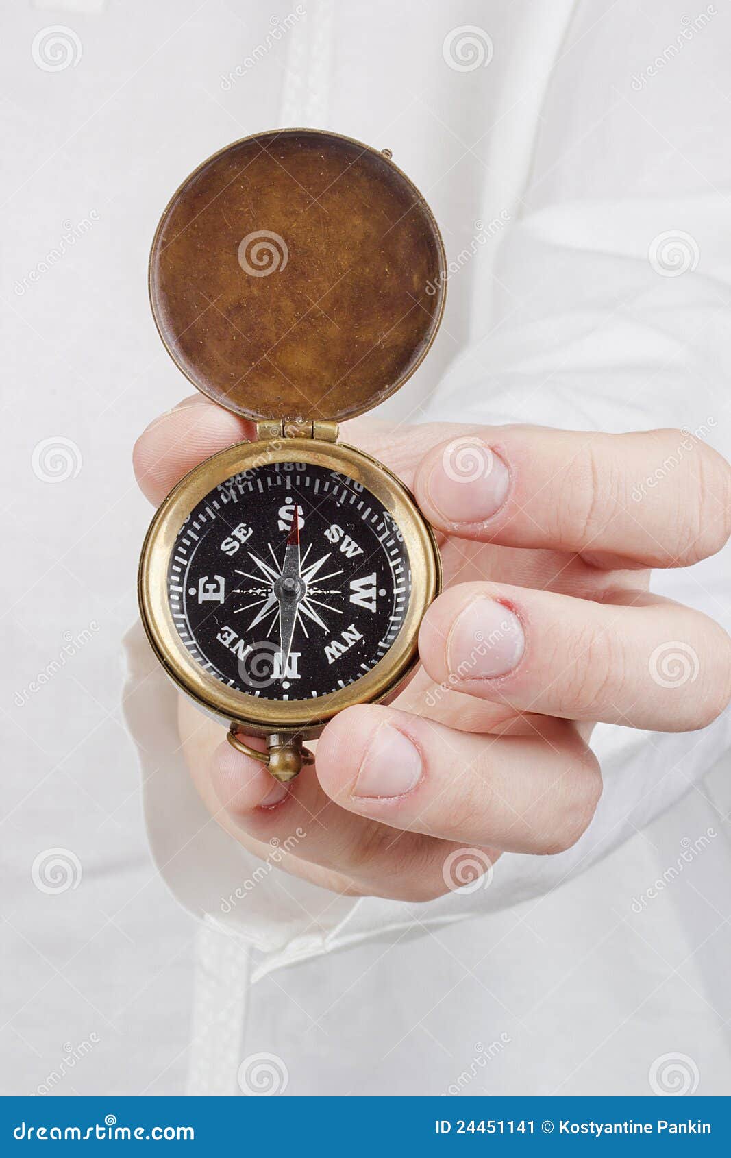 Old Compass stock image. Image of giving, azimuth, lost - 24451141