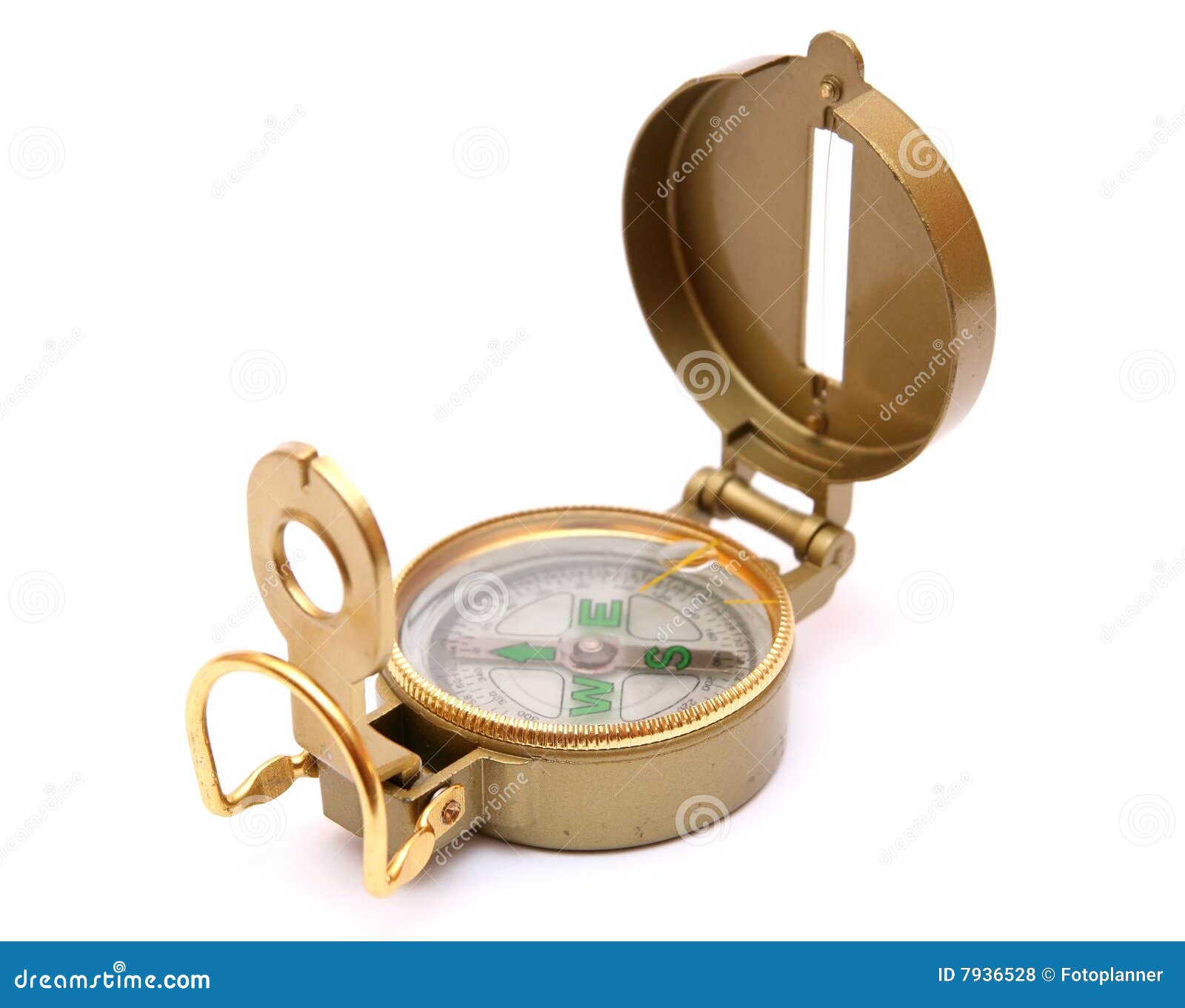 Old compass stock photo. Image of east, navigate, white - 7936528