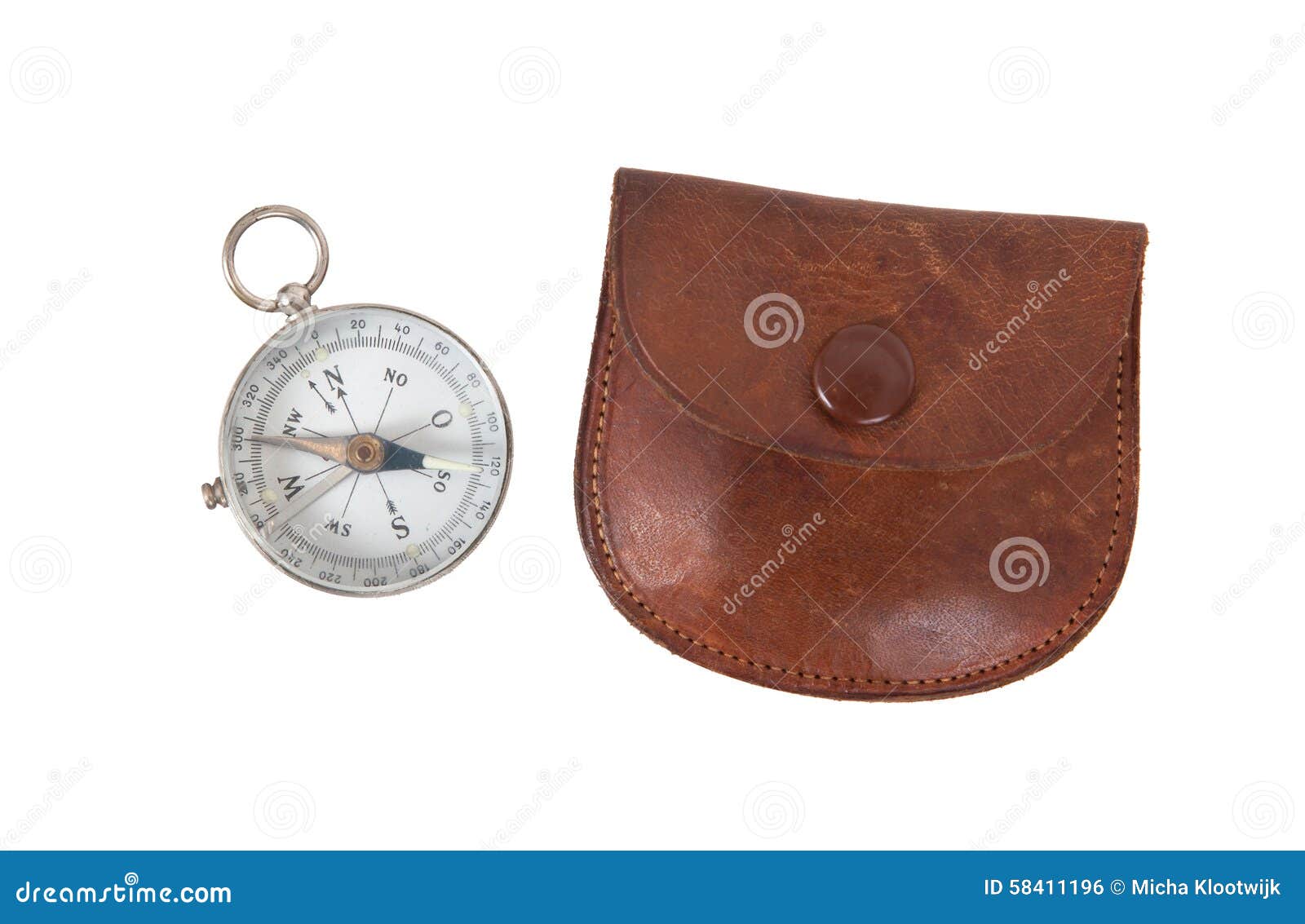 Compas And Map Stock Image | CartoonDealer.com #1446697