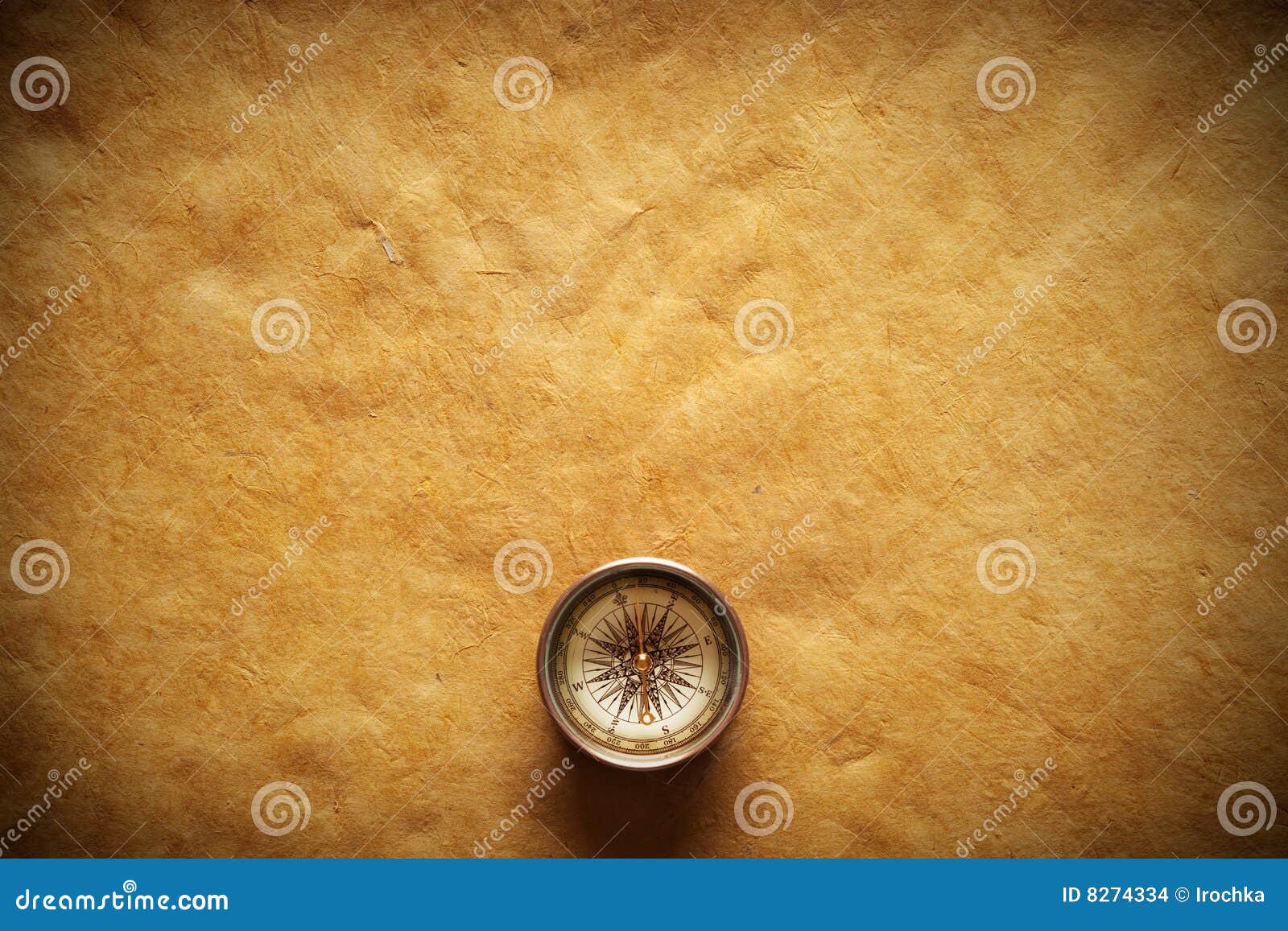 Old Compass and paper stock photo. Image of tools, brown - 8274334