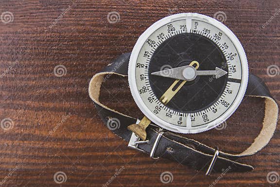 Old compass stock image. Image of measurement, guide - 207515065