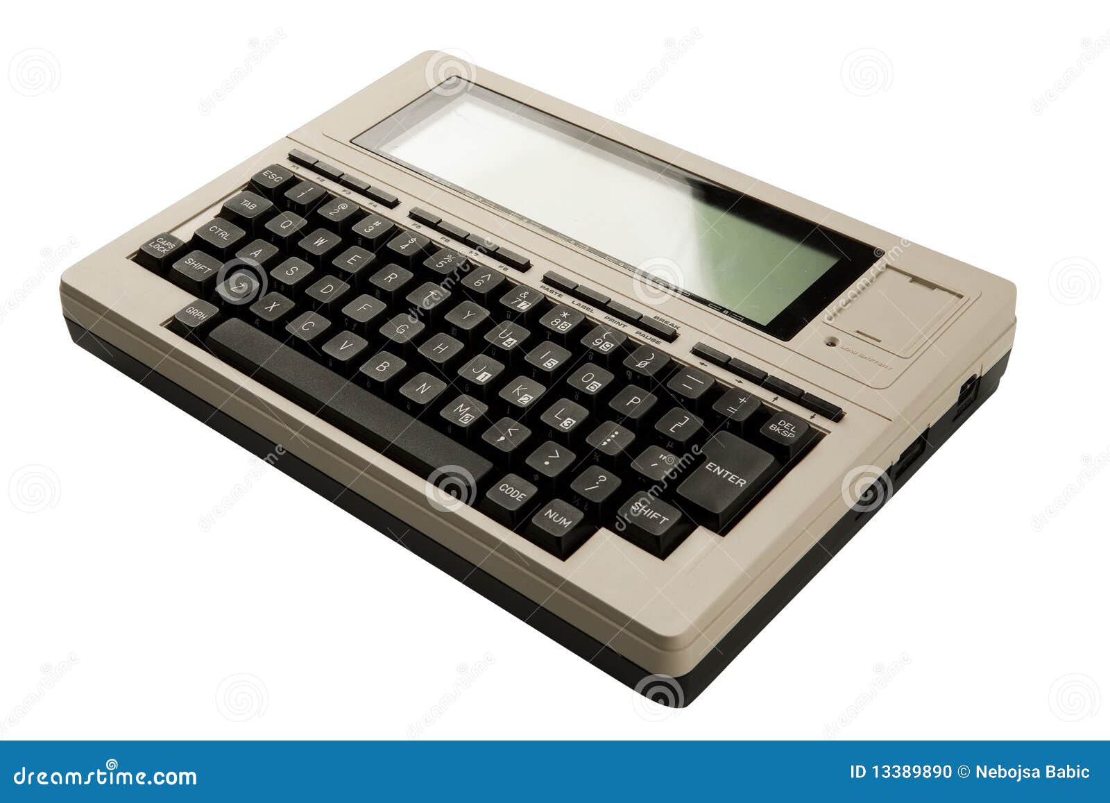Old computer stock photo. Image of hardware, object, home - 13389890