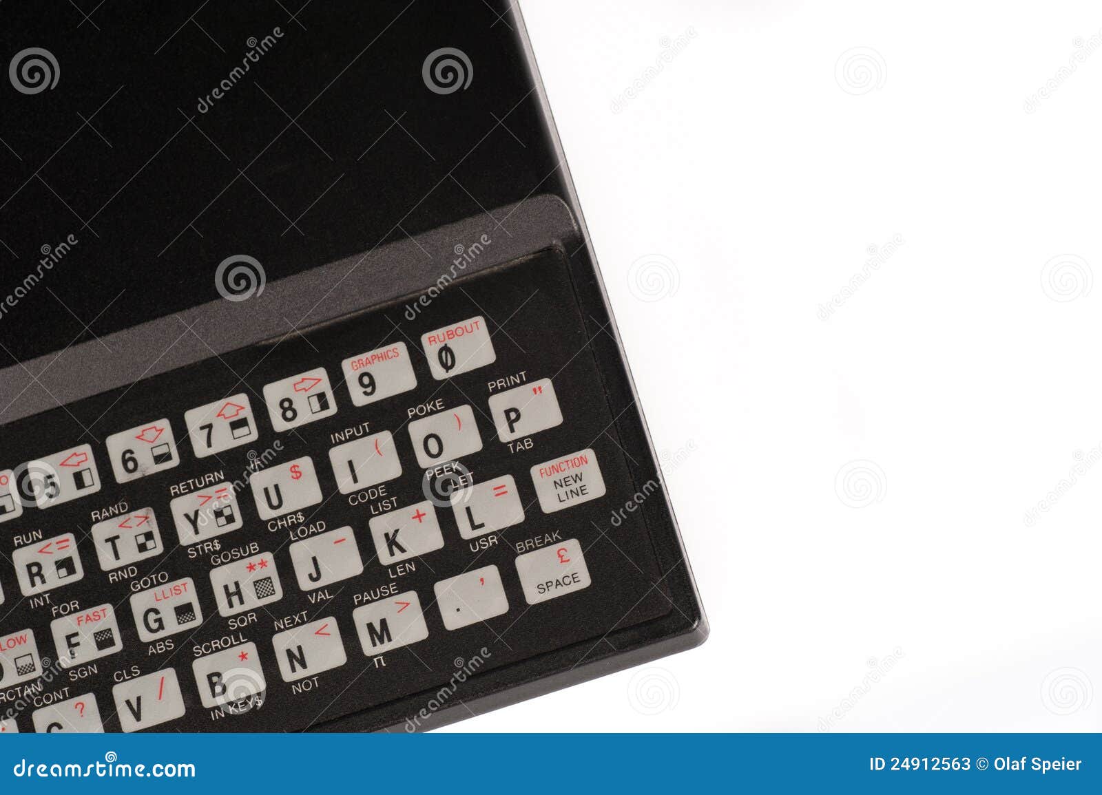 Old computer stock image. Image of obsolete, computer - 24912563