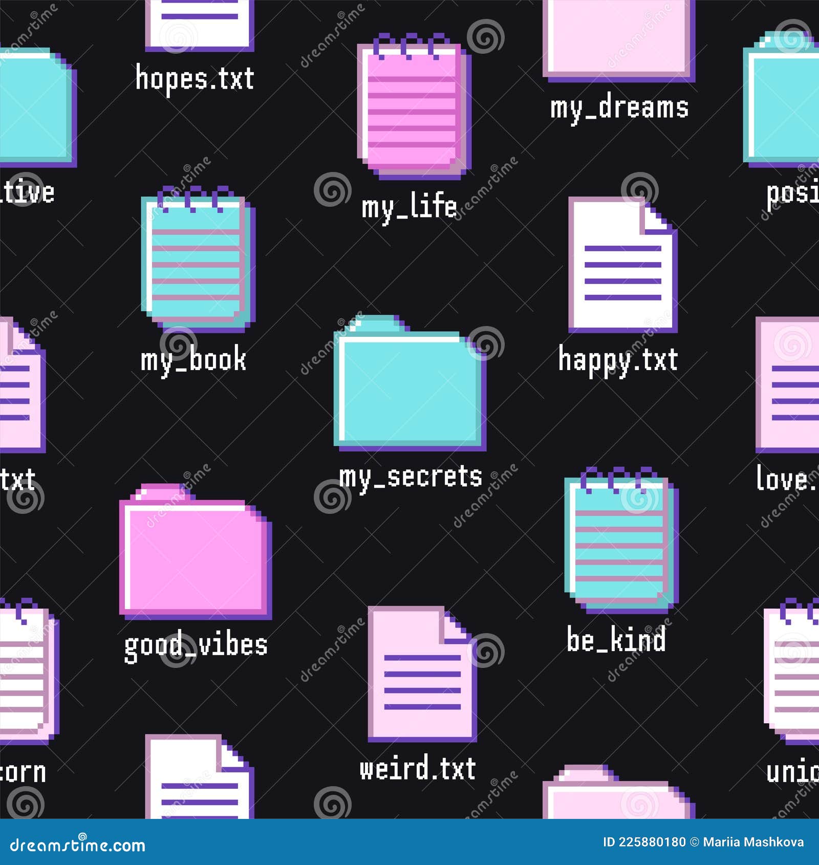 Old Computer Aestethic 1980s -1990s. Set With Retro Pc Elements, User ...