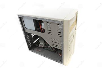 Old computer case stock image. Image of monitor, unit - 112555709