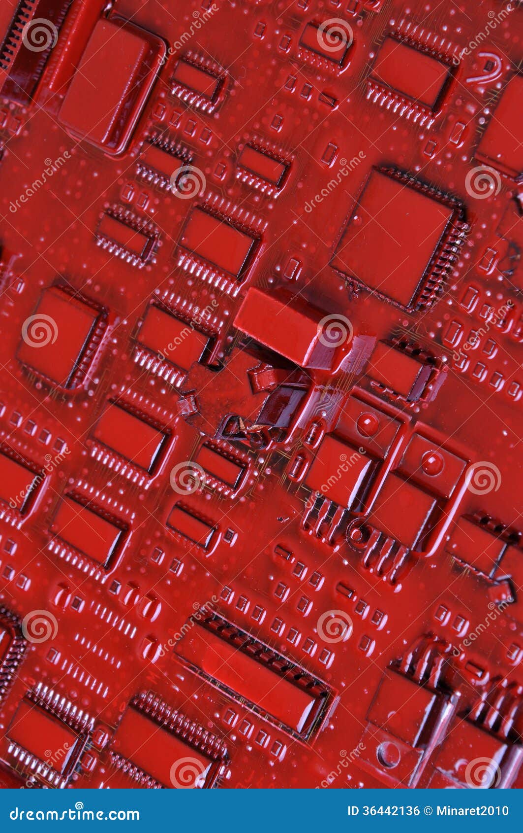 Old computer circuit board stock photo. Image of manufacturing - 36442136