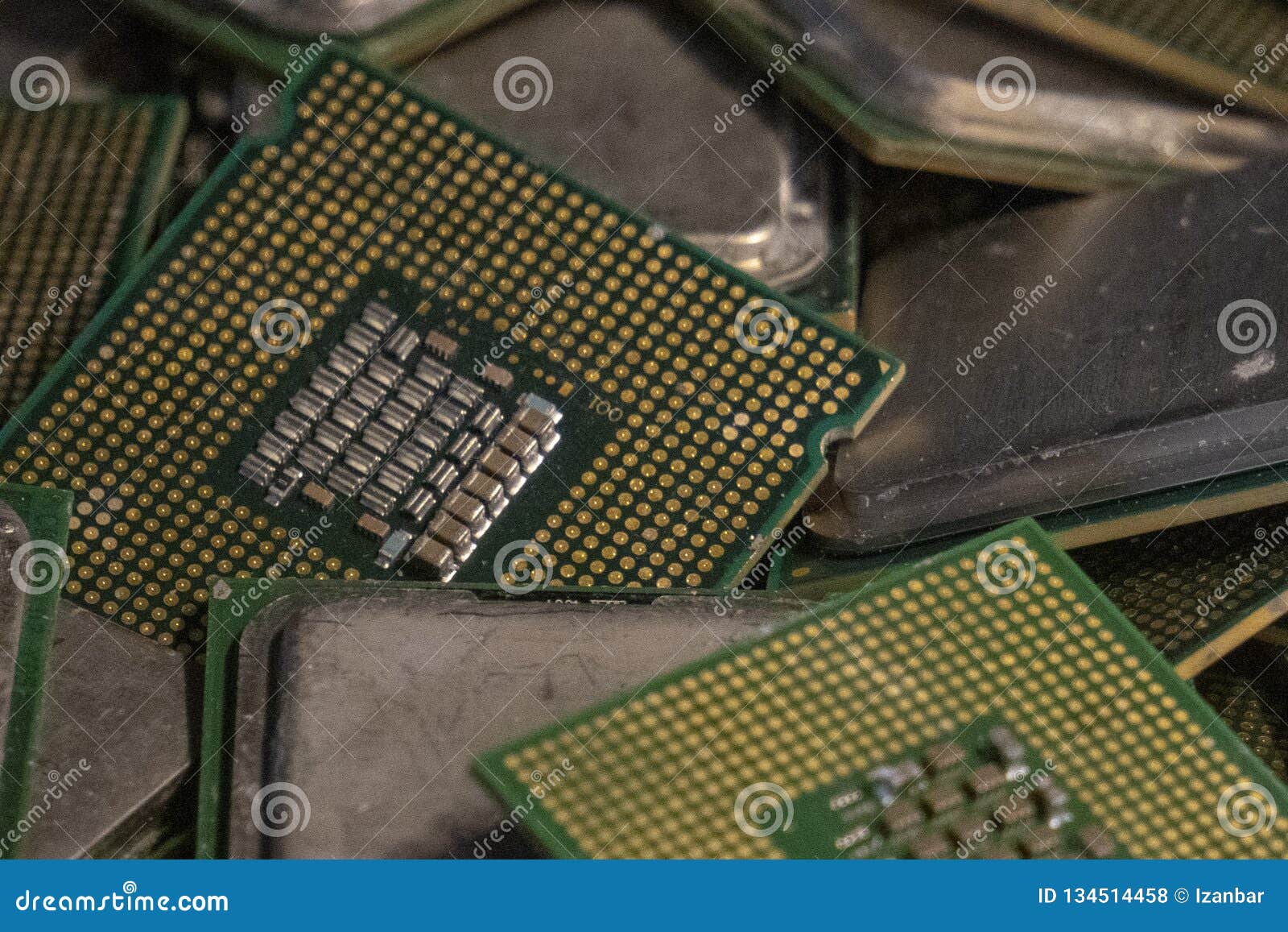 Old computer components stock photo. Image of network - 134514458