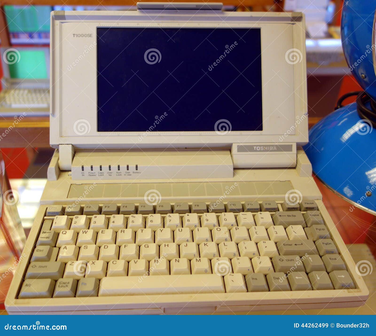 An old computer on display editorial stock image. Image of displayed ...