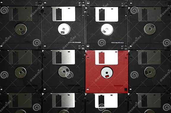 Old computer floppy disks stock photo. Image of object - 112383368