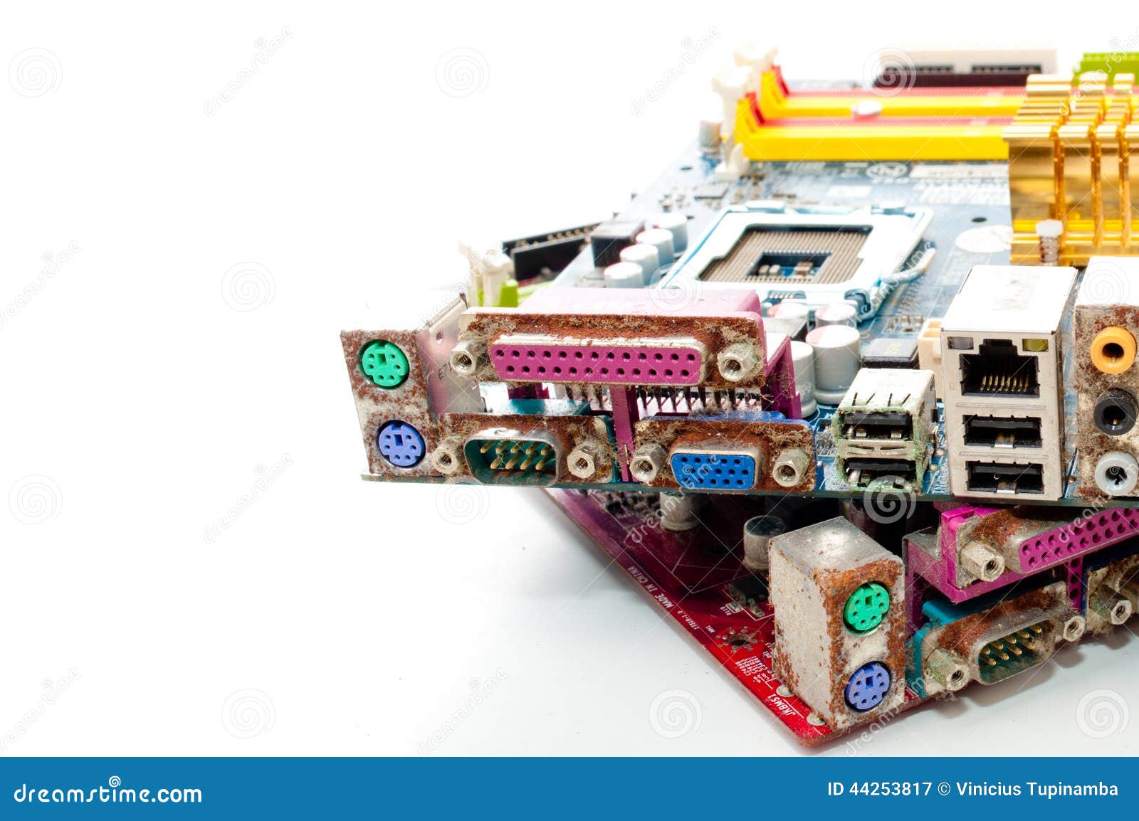 Old Computer pieces stock image. Image of closeups, network - 44253817