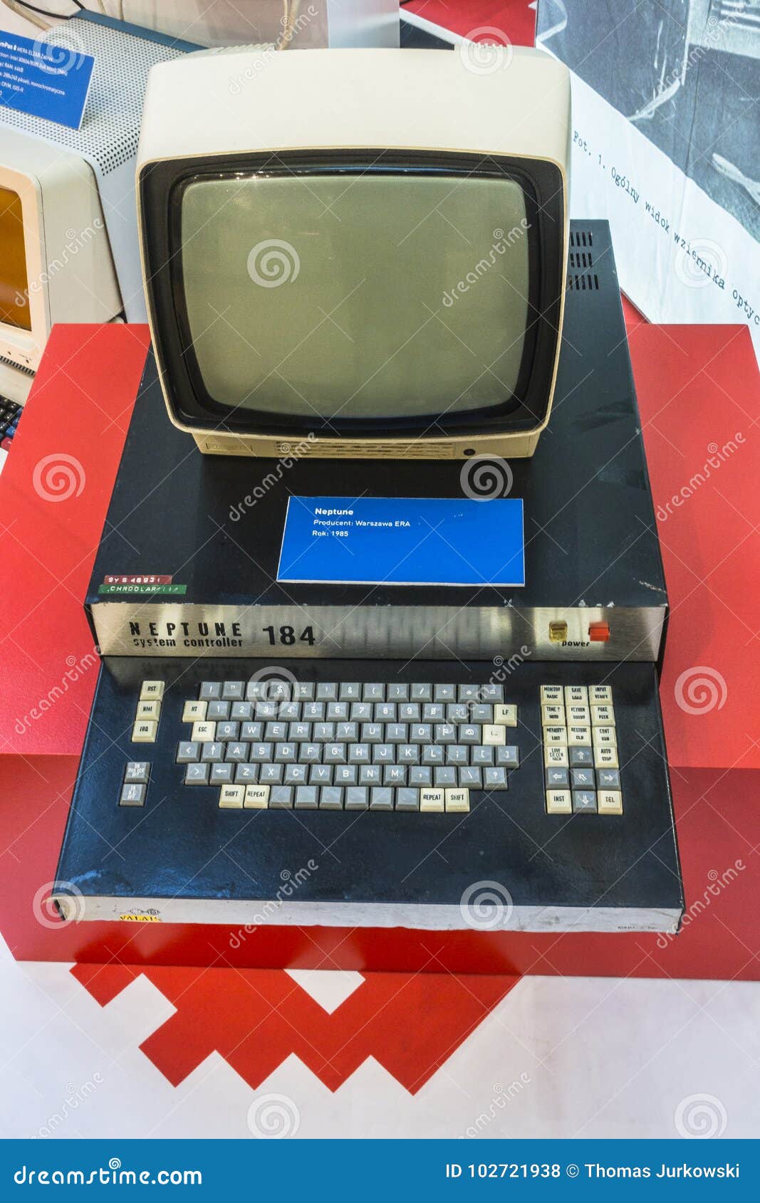 Old Computer set editorial stock photo. Image of game - 102721938