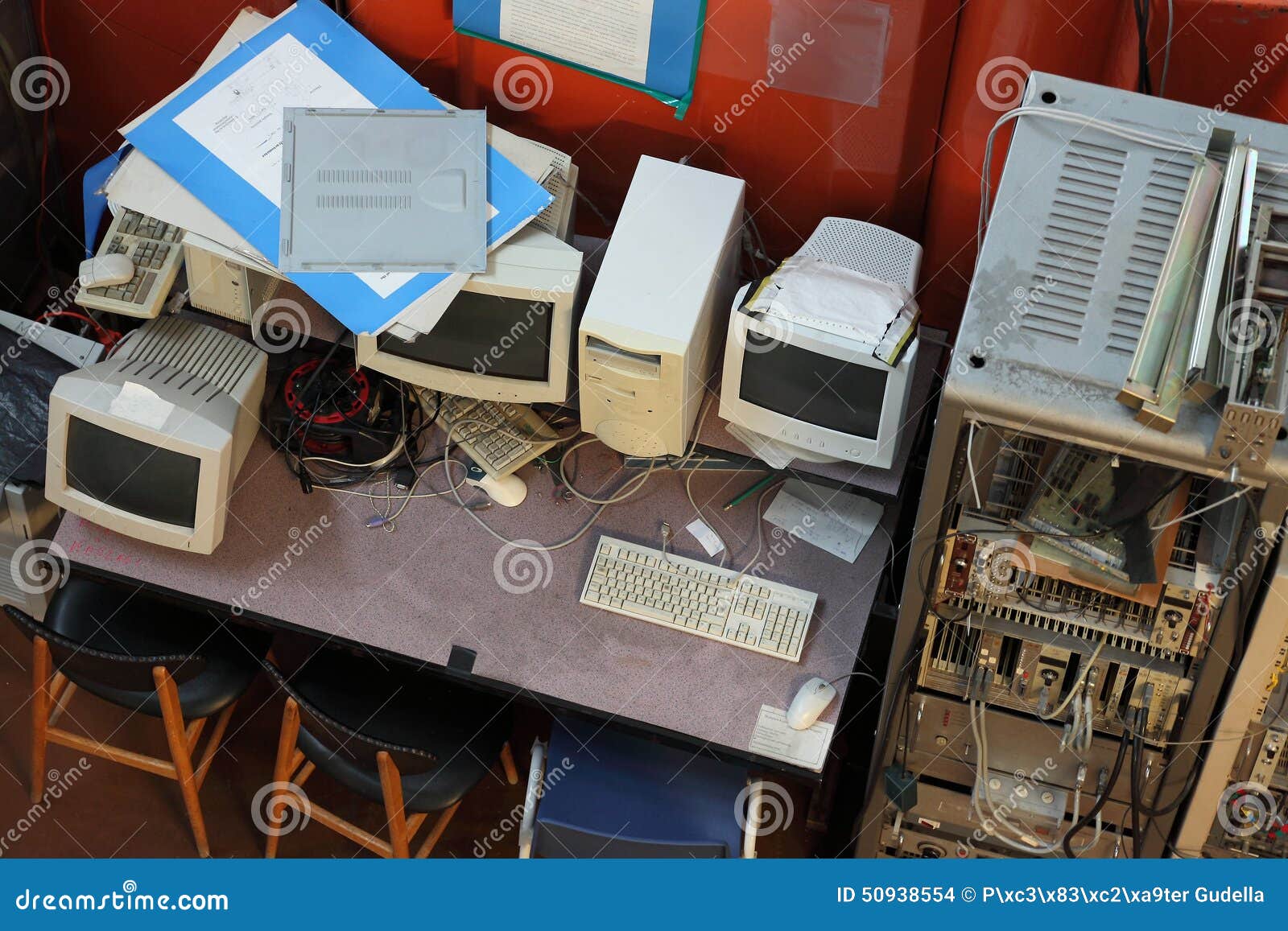 Old Computers stock photo. Image of data, atomic, electronics - 50938554