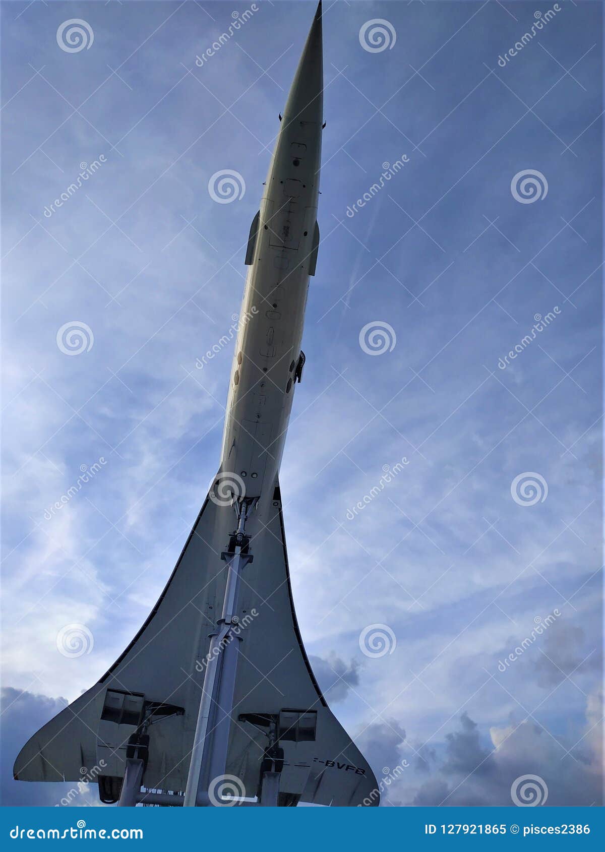 Old Concorde Supersonic Aircraft Spotted in Museum Editorial Image ...