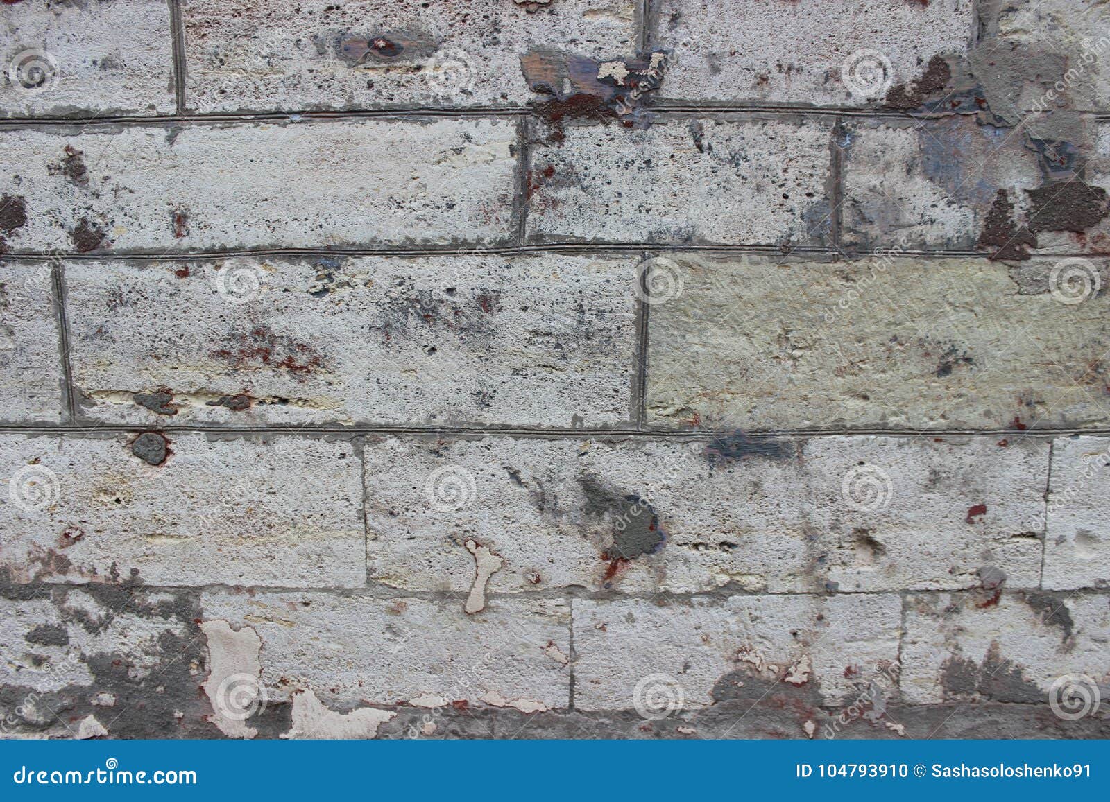 Old Concrete Blocks Wall Textures Stock Photo - Image of buildings ...