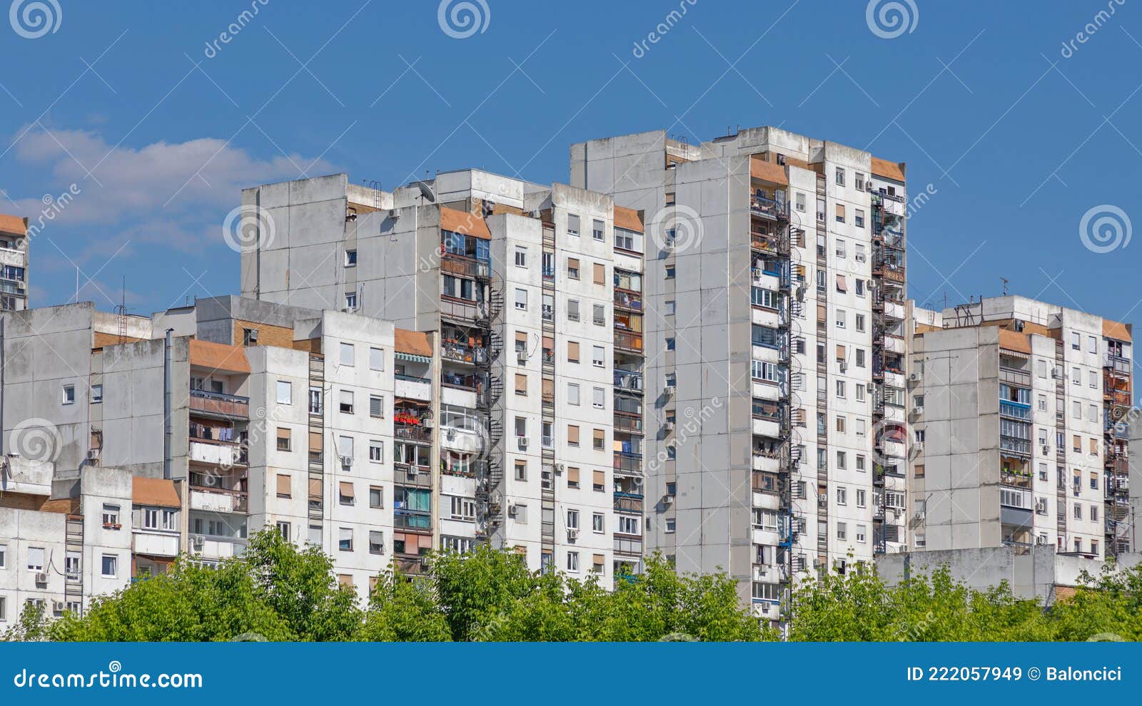 Old Concrete Buildings stock image. Image of capital - 222057949