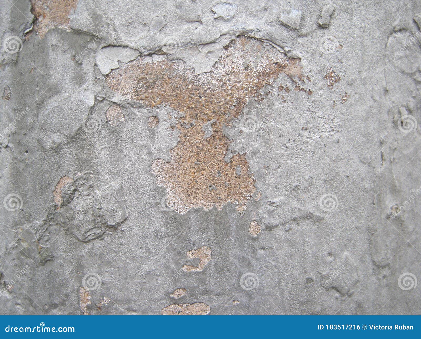 An Old Concrete Column Surface Texture Stock Photo - Image of rough ...