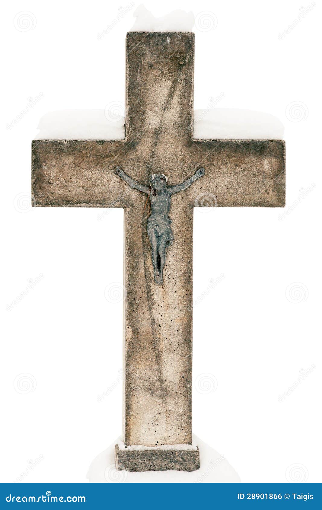 Old concrete cross stock photo. Image of concrete, shape - 28901866