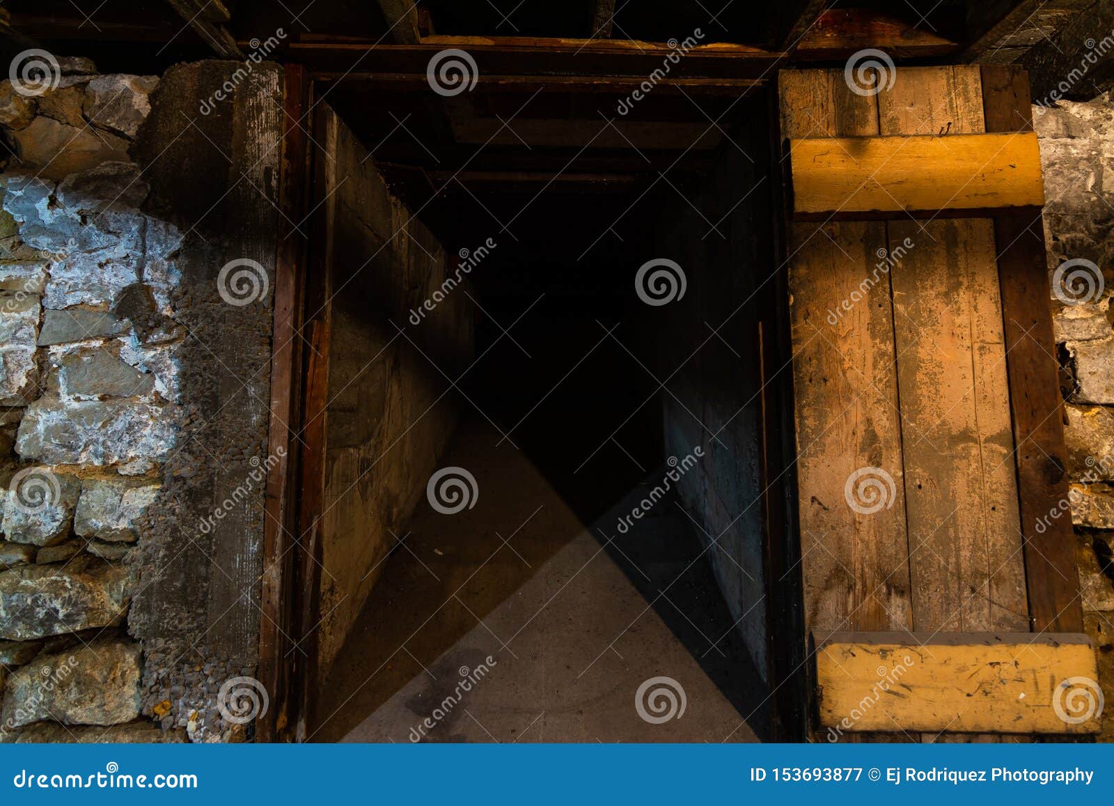 Old Warehouse Loading Chute Stock Image - Image of floor, interior ...