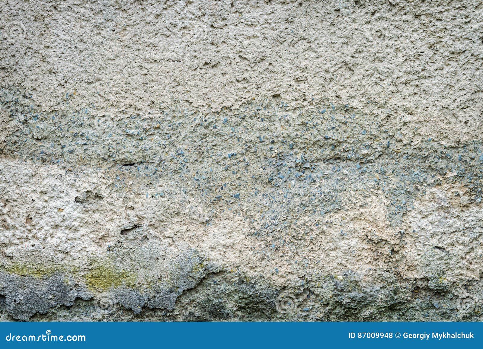 Old Concrete Wall Remnants Plaster Stock Photo - Image of element ...