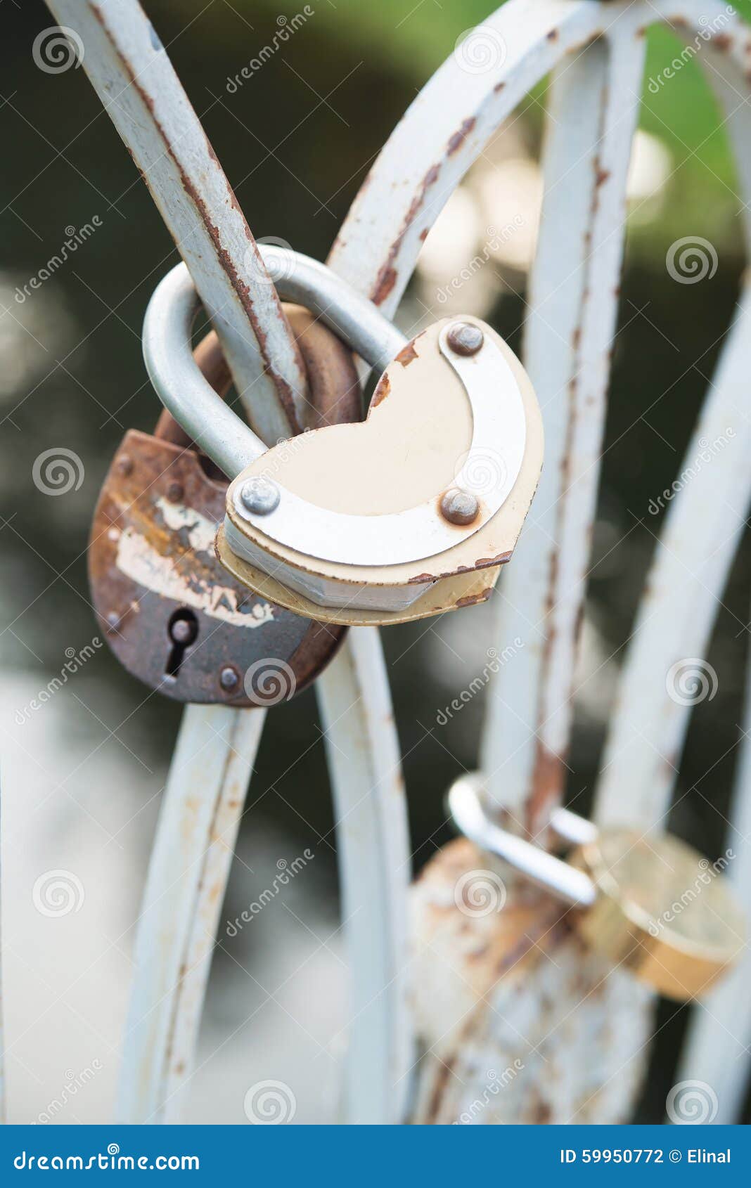 Old Condition Rusty Metal Lock. Stock Photo - Image of condition ...