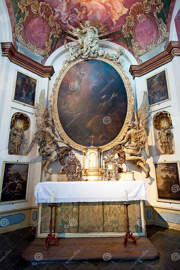 Old Confessional editorial image. Image of bohemia, construction - 18377295